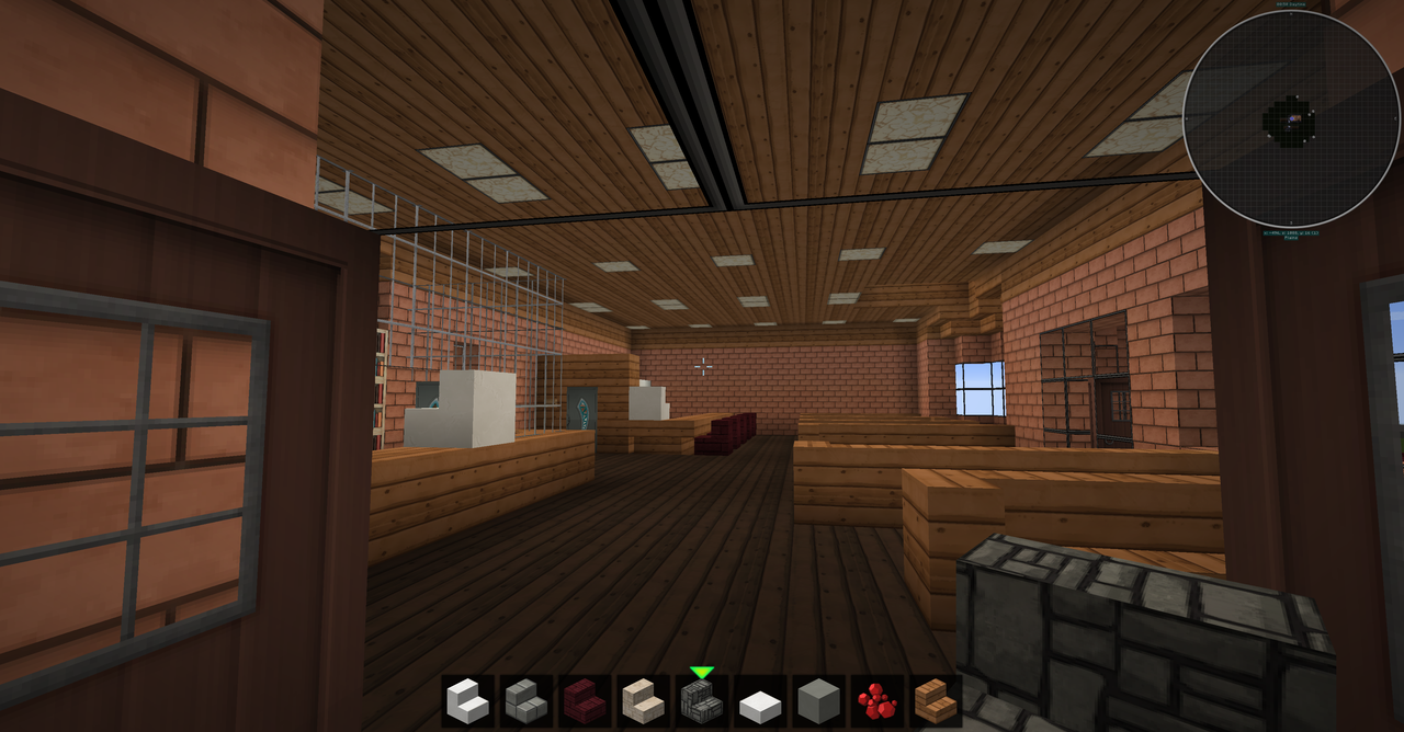 Simple Train Station Minecraft Map