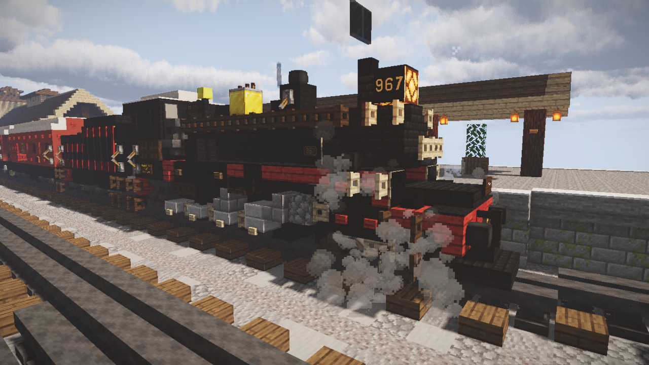 Queensland Railways C17 Class. Minecraft Map