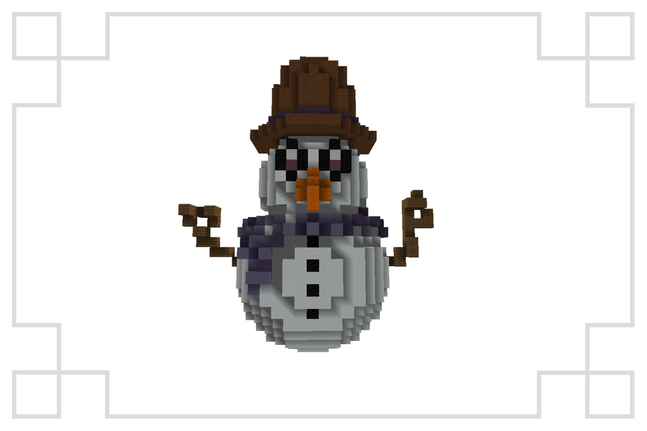 Snowman | organic Minecraft Map