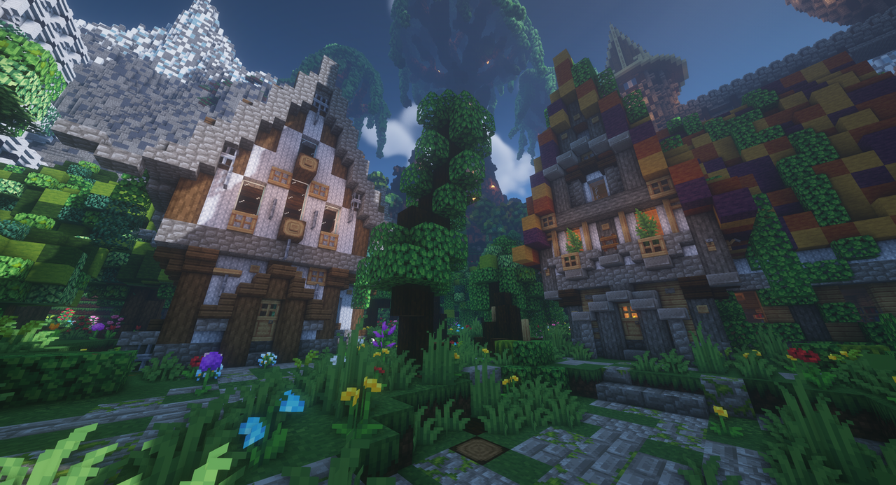 Survival Minecraft Server Spawn Minecraft Map