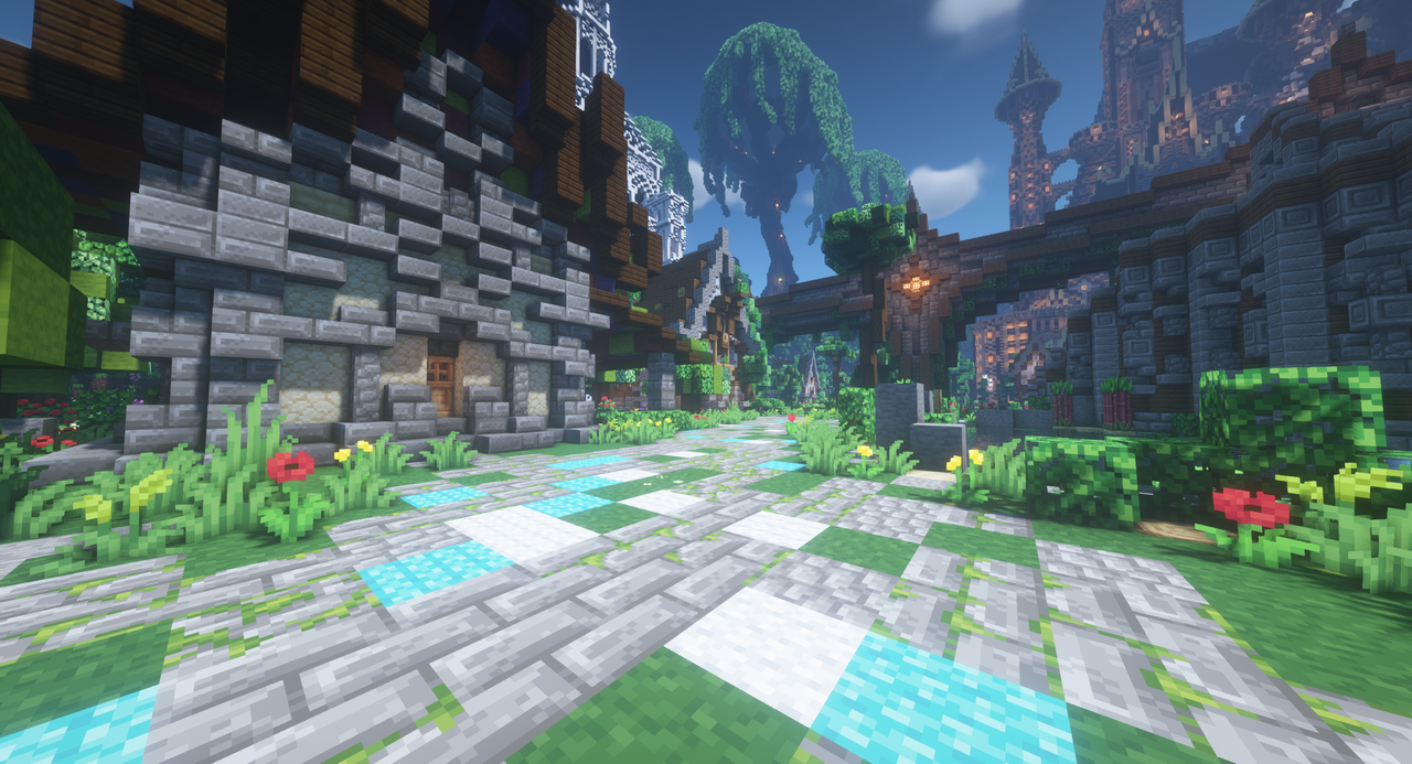 Survival Minecraft Server Spawn Minecraft Map