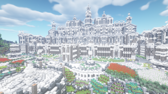 Heaven Wonderland Mansion Minecraft Map