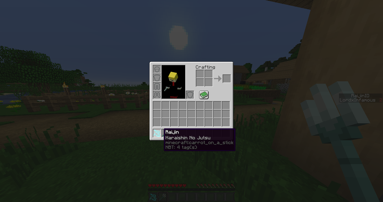 Flying Raijin: Level 2 Minecraft Data Pack