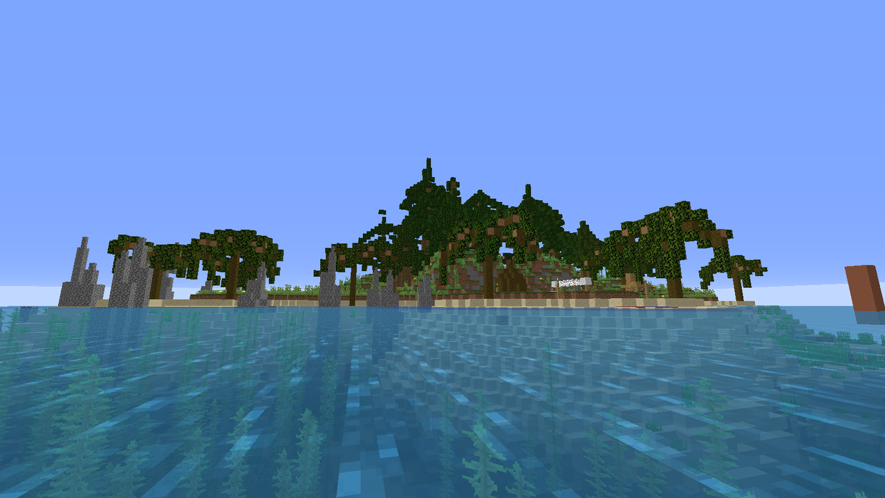 Paradise Island Minecraft Map