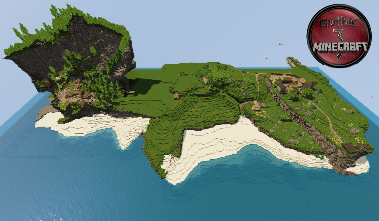 [UPDATED] Gothic 3 Project - The only map ! Minecraft Map