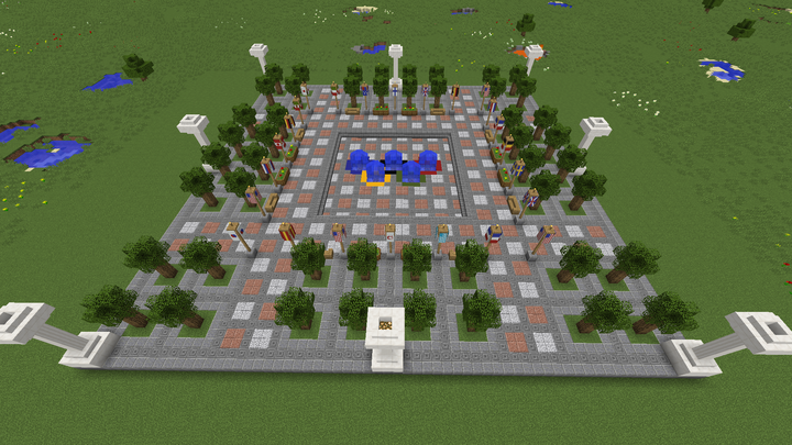 Centennial Olympic Park Fountain Minecraft Map
