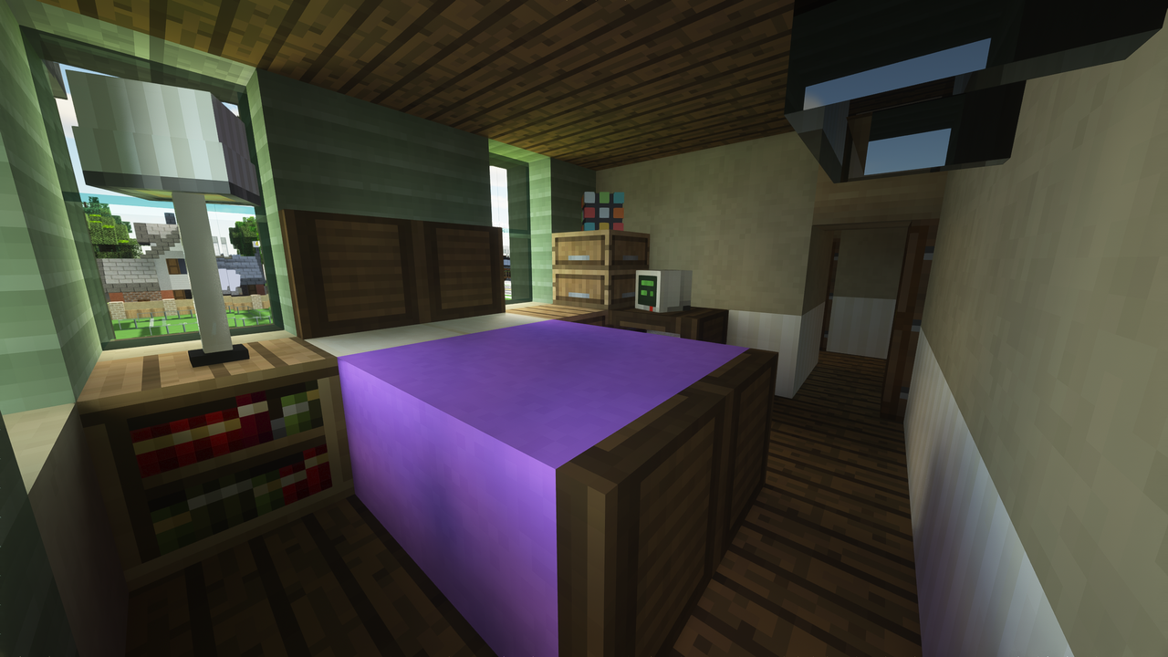 1950's Suburban 2 Story Home - Greenfield Project Minecraft Map