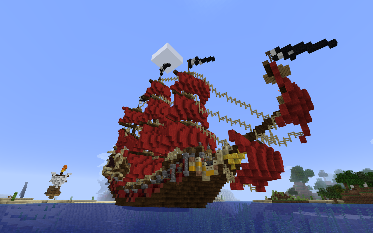 The Queen Anne's Revenge Minecraft Map