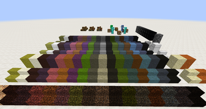 Stones & Bricks - The Missing Vanilla Blocks Minecraft Mod