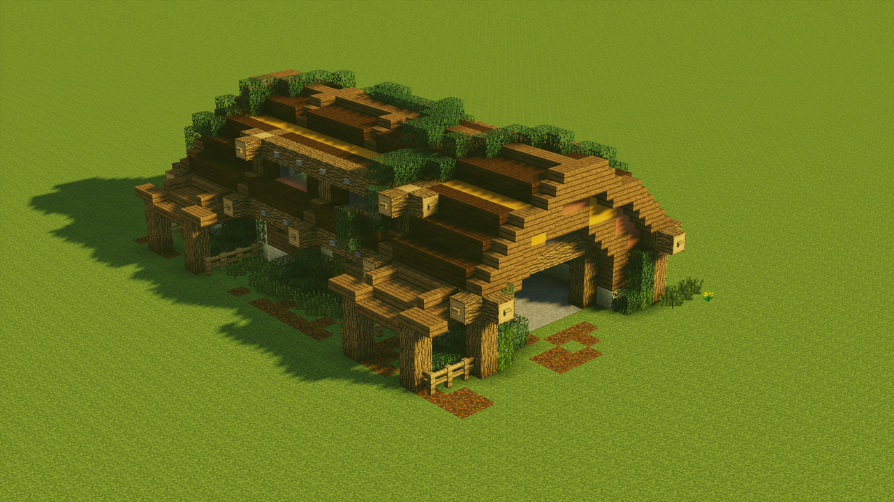 Rural Buildings Bundle : 7 Buildings | Schematic Minecraft Map