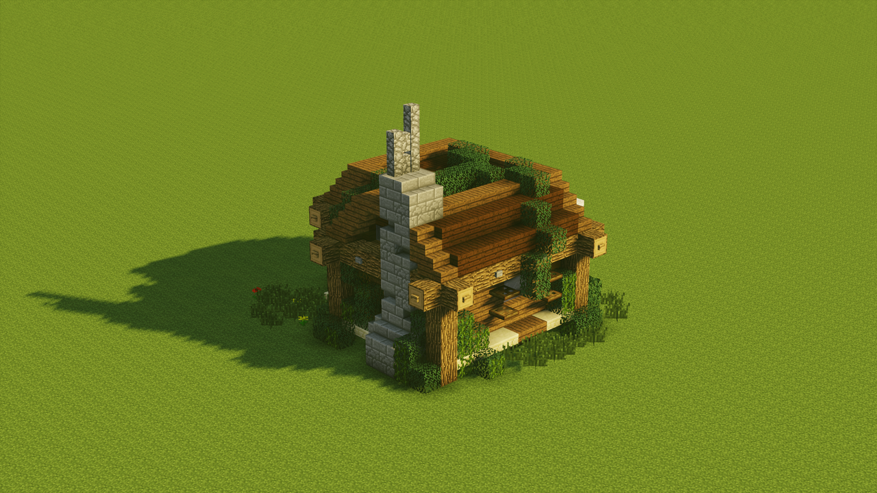 Rural Buildings Bundle : 7 Buildings | Schematic Minecraft Map