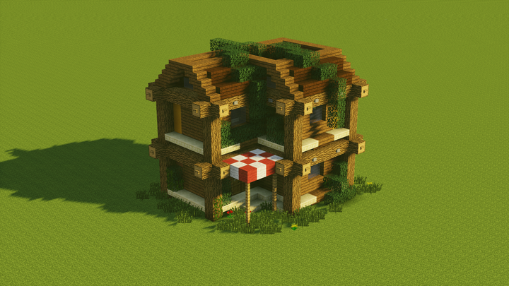 Rural Buildings Bundle : 7 Buildings | Schematic Minecraft Map