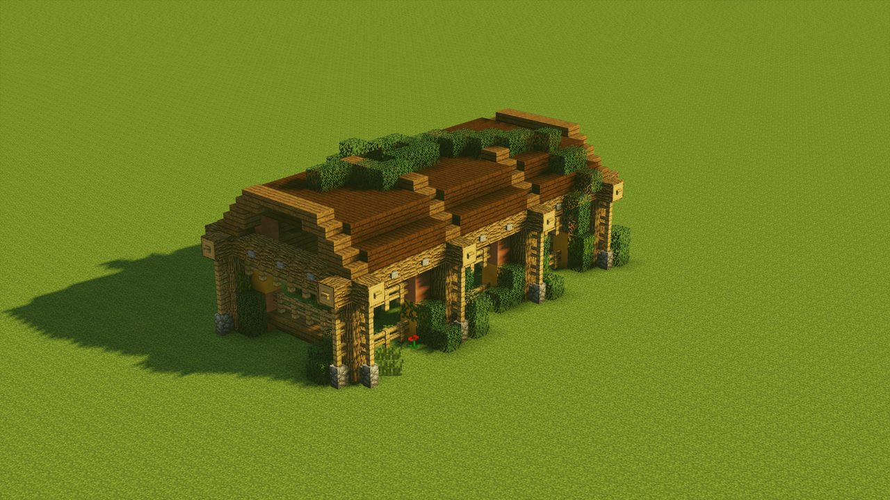Rural Buildings Bundle : 7 Buildings | Schematic Minecraft Map