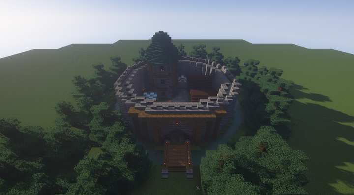 Circular Village Minecraft Map