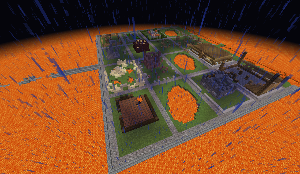 The World Trilogy Part 1 (Lava World) Minecraft Map