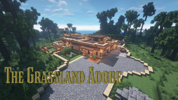 Grassland Adobe (Experimental Architecture) Minecraft Map