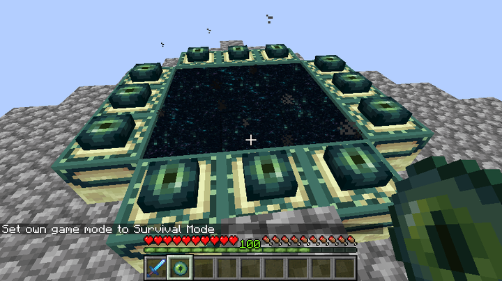 Skyblock: The Gold Islands Minecraft Map