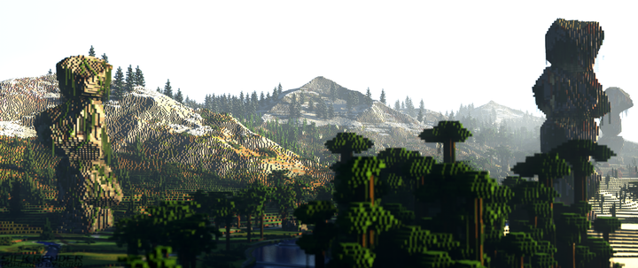 Morath - 4k by 4k Multibiome Custom Terrain Minecraft Map