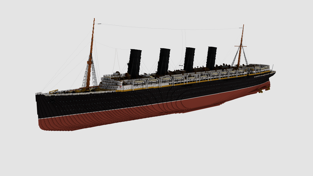 RMS Lusitania - 105th Anniversary Minecraft Map