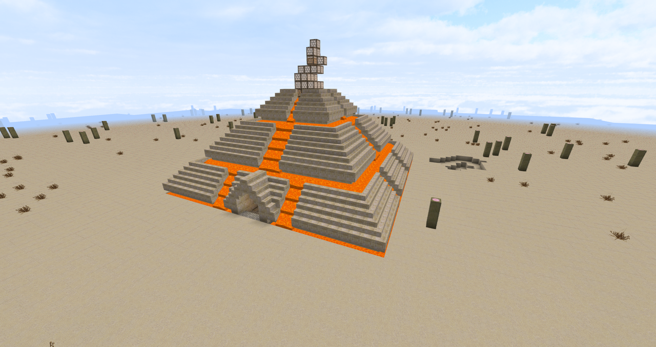 Pyramids, just pyramids Minecraft Map