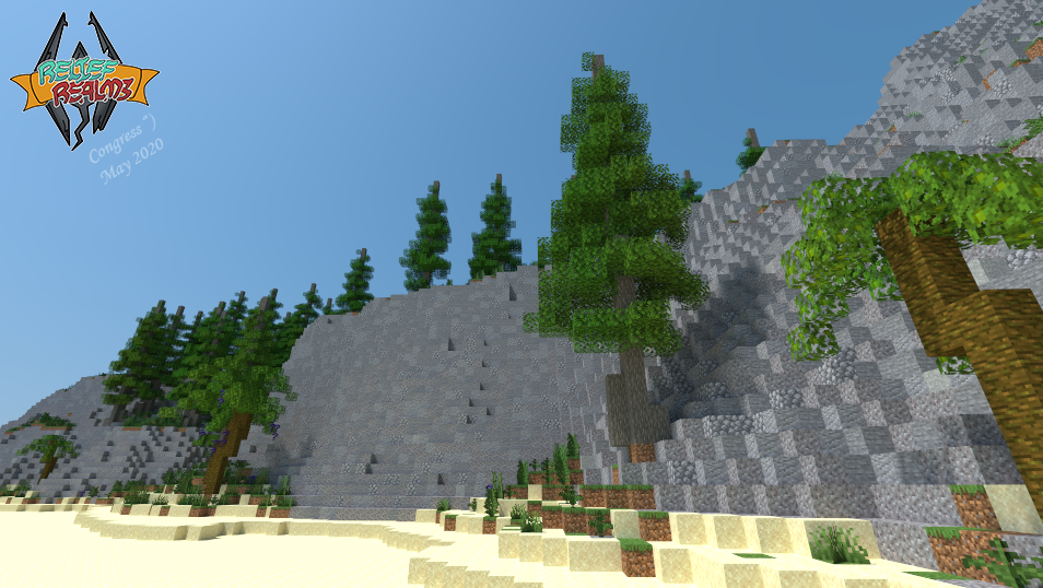 Relief Realms World Map Minecraft Map