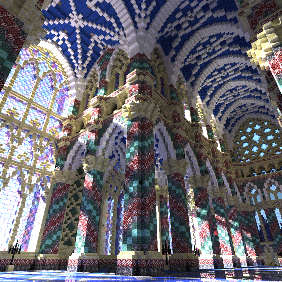 BEDROCK CATHEDRAL Minecraft Map