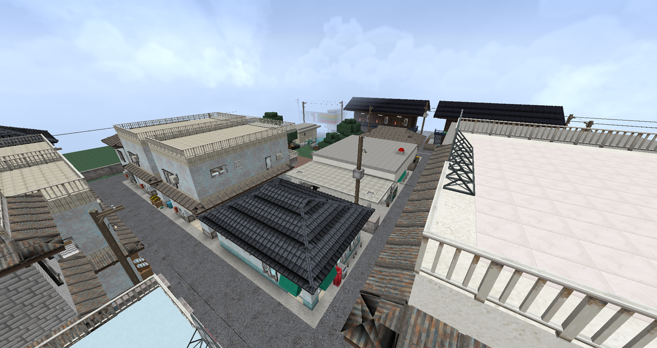 Small town building map Minecraft Map