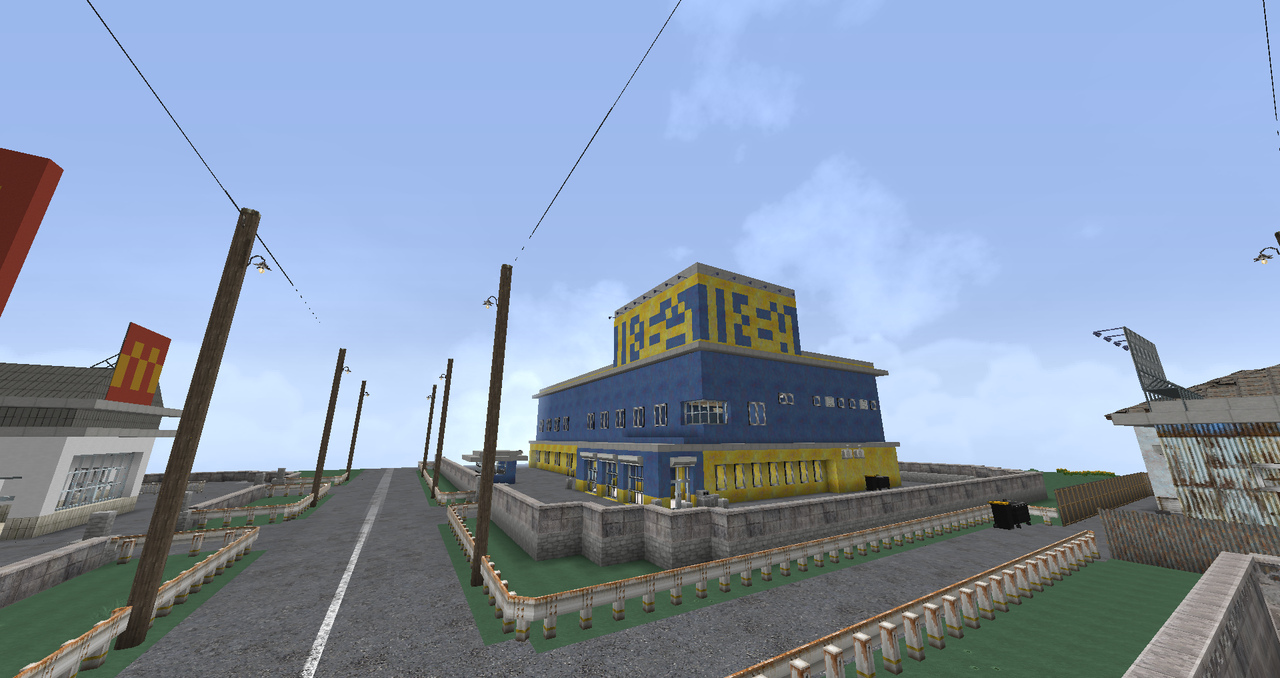 Small town building map Minecraft Map