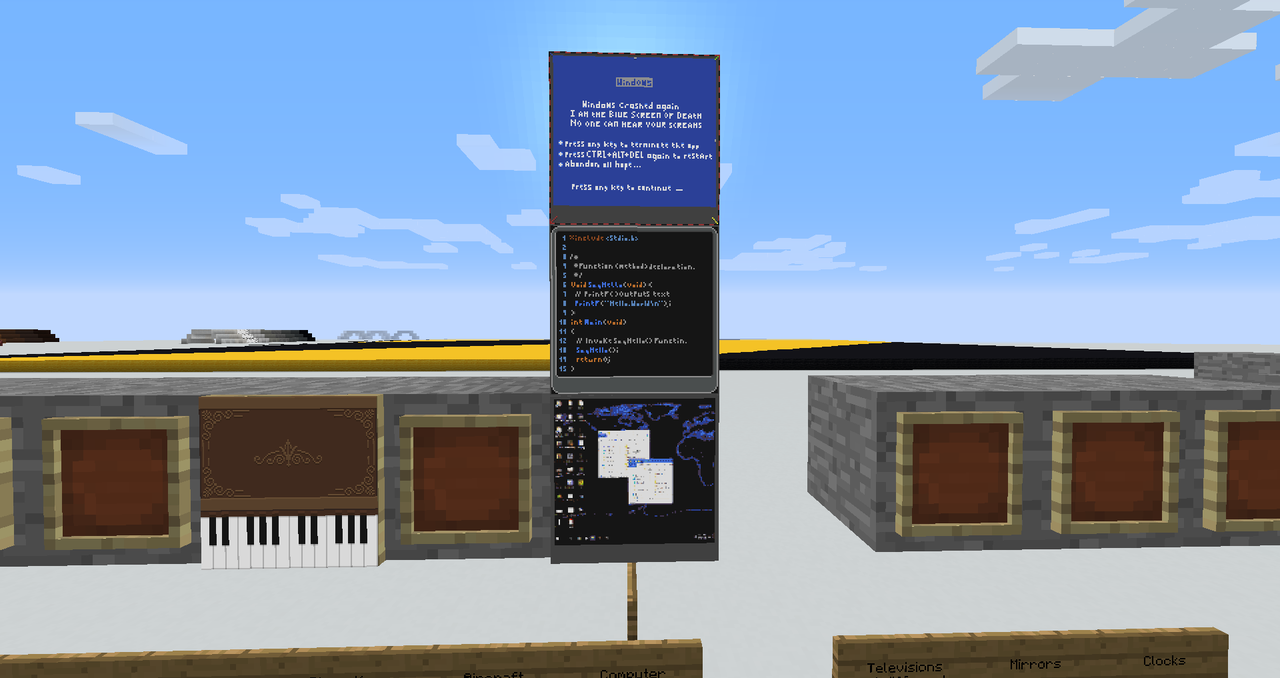 Map Art World Minecraft Map