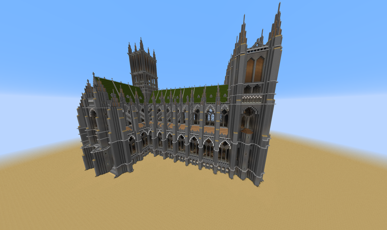 Gothic Cathedral Minecraft Map