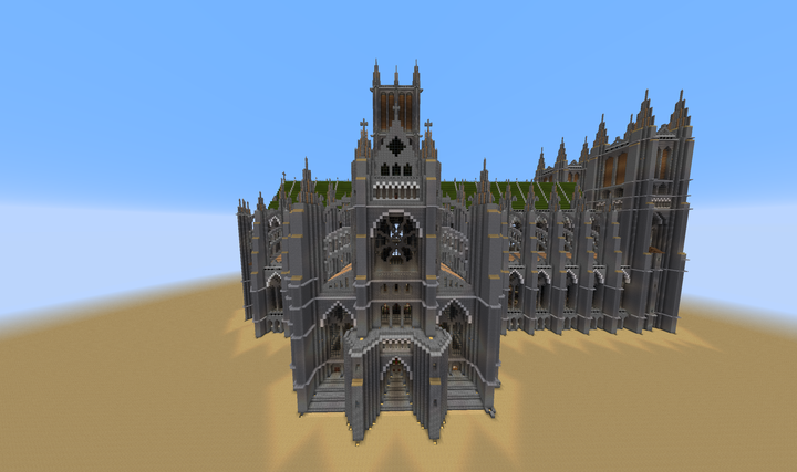 Gothic Cathedral Minecraft Map