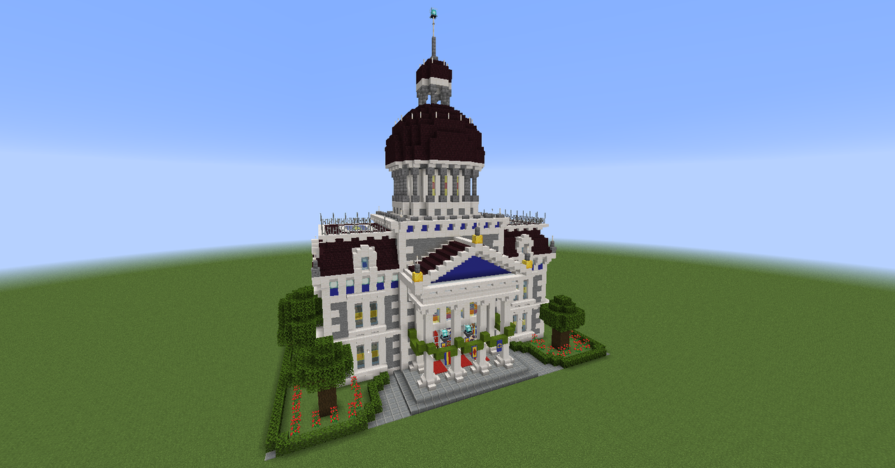 Provincial Town Hall Minecraft Map