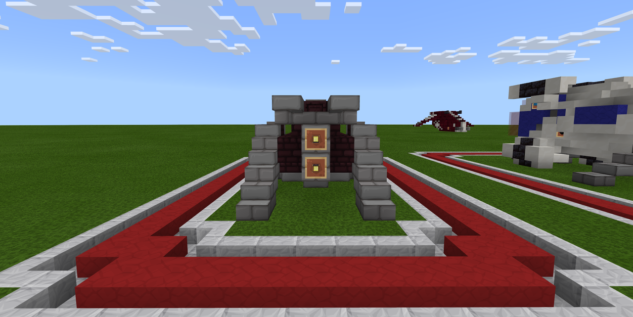 Alpha-3 Nimbus-Class V-wing Starfighter Minecraft Map