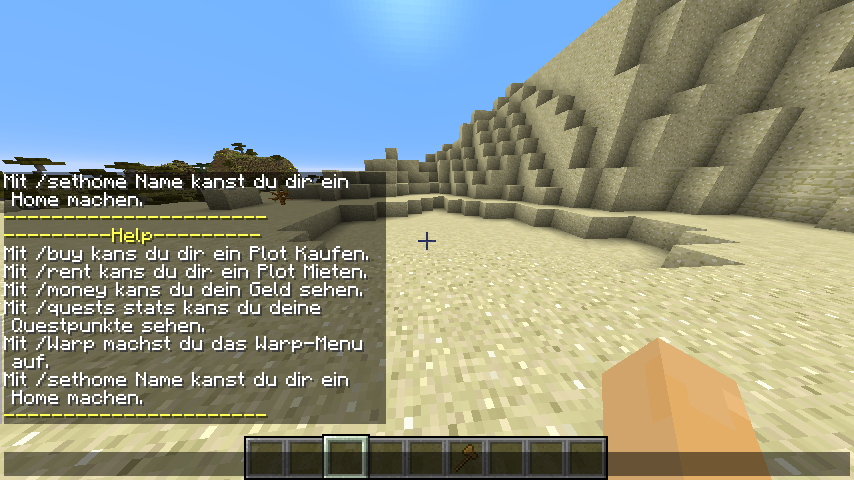 /Help Plugin Minecraft Mod