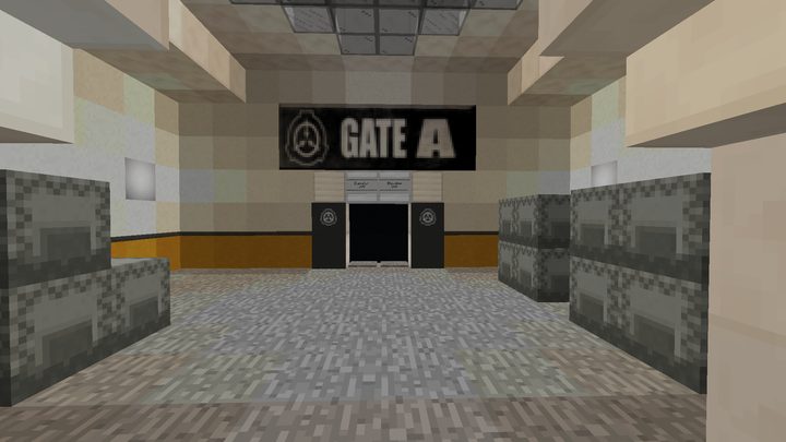 SCP: Secret block Facility Minecraft Map