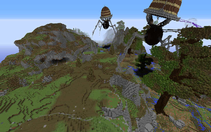 The Lost Woods by slyjules Minecraft Map