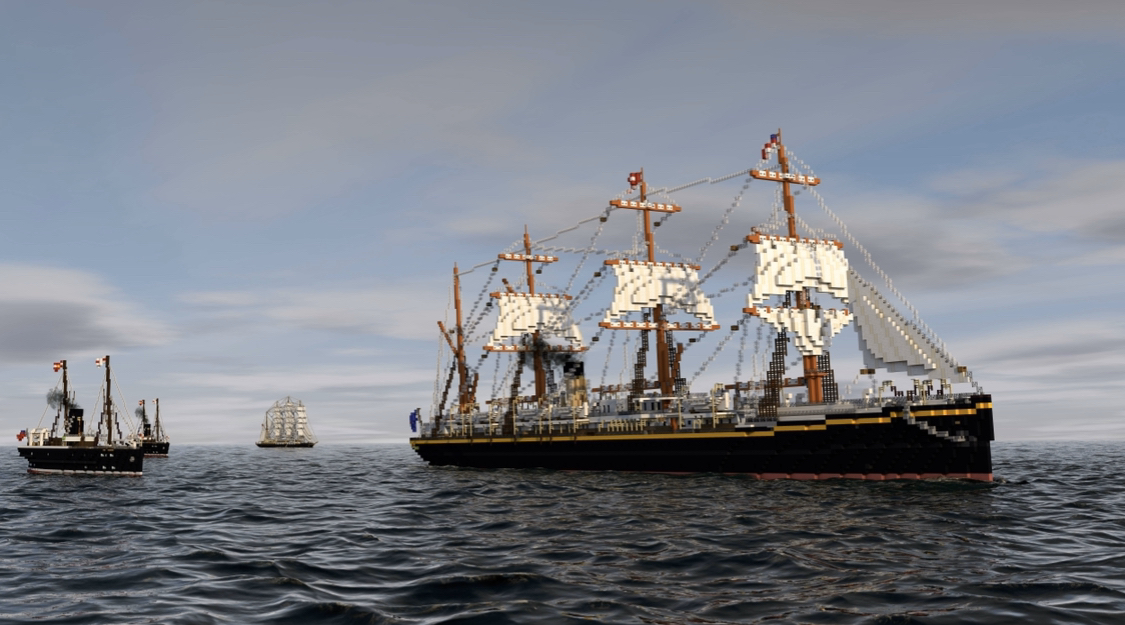 RMS Oceanic (1871) Minecraft Map