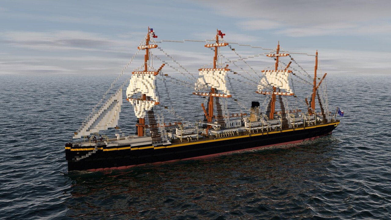 RMS Oceanic (1871) Minecraft Map