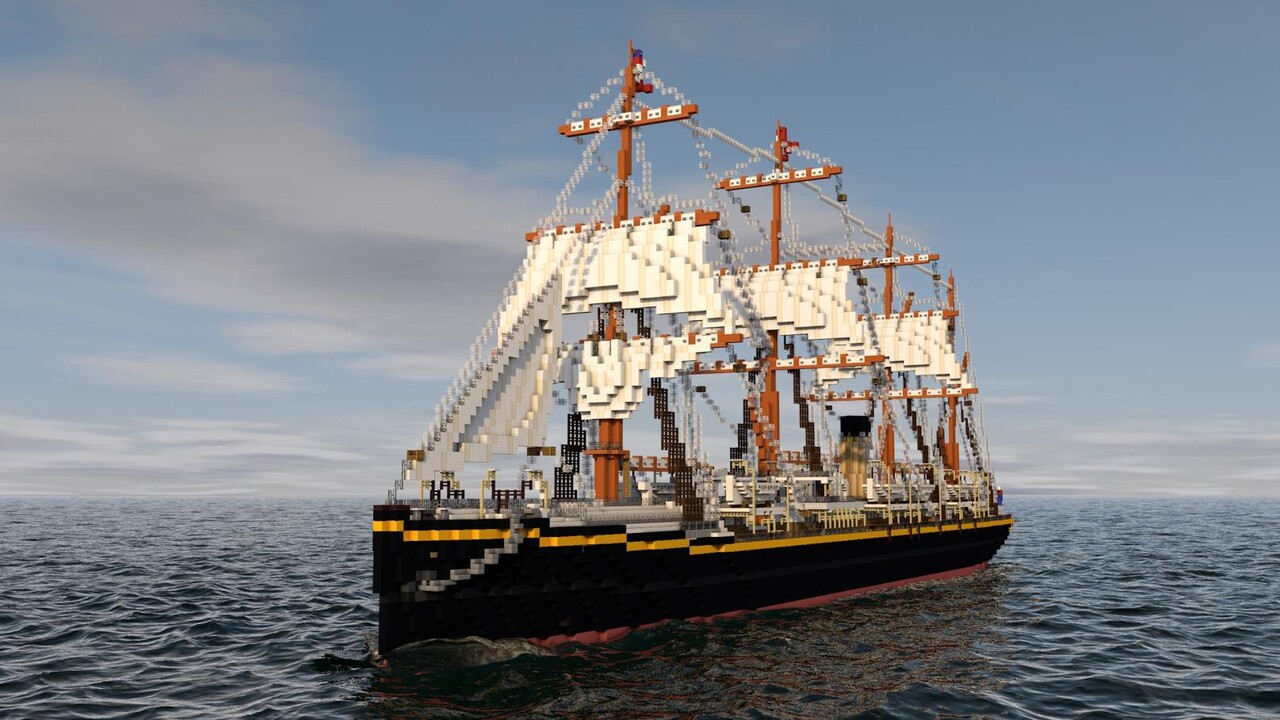 RMS Oceanic (1871) Minecraft Map