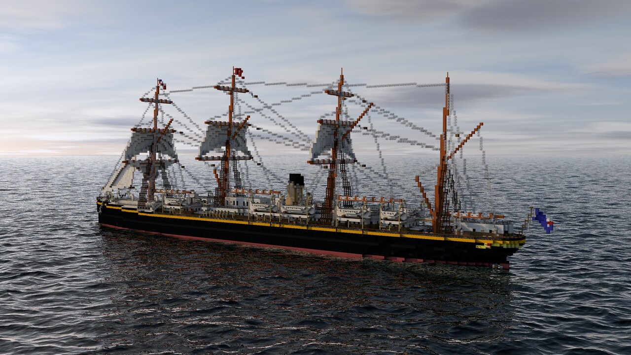 RMS Oceanic (1871) Minecraft Map