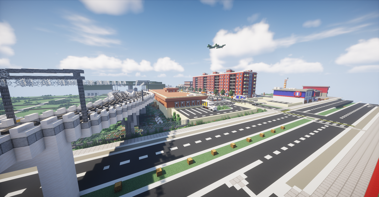 Nystad City - Modern Minecraft City project [1.2] Minecraft Map