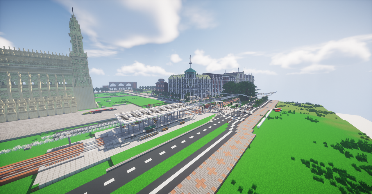 Nystad City - Realistic Minecraft City project [1.2] Minecraft Map