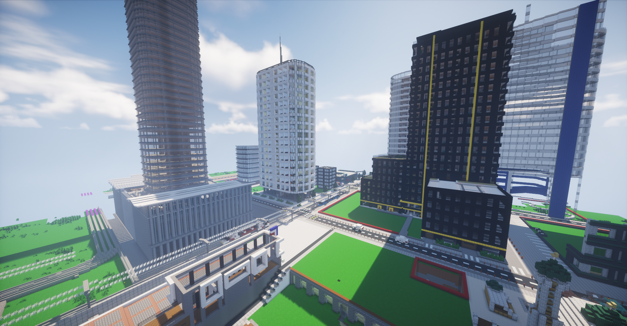 Nystad City - Realistic Minecraft City project [1.2] Minecraft Map