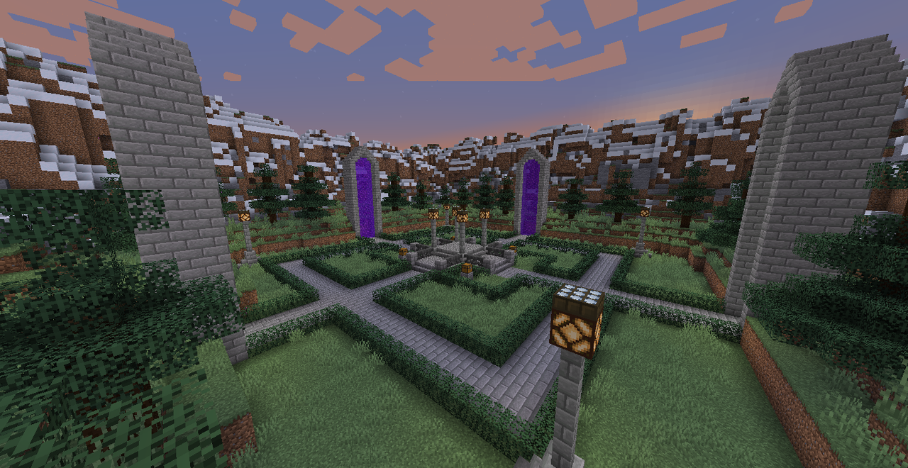 Small Server Hub (Free to Use) Minecraft Map