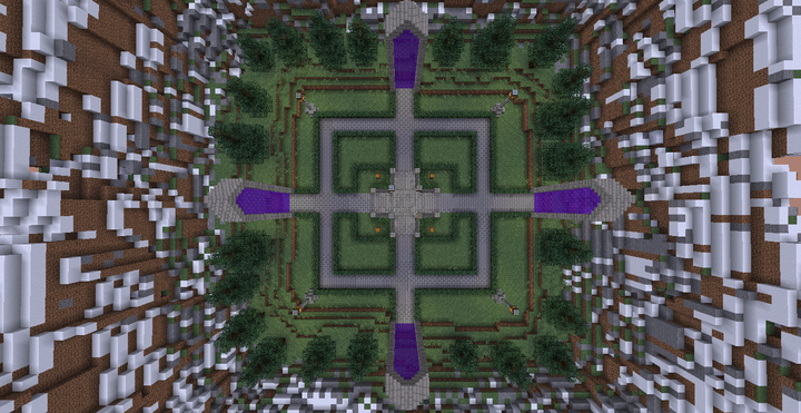 Small Server Hub (Free to Use) Minecraft Map