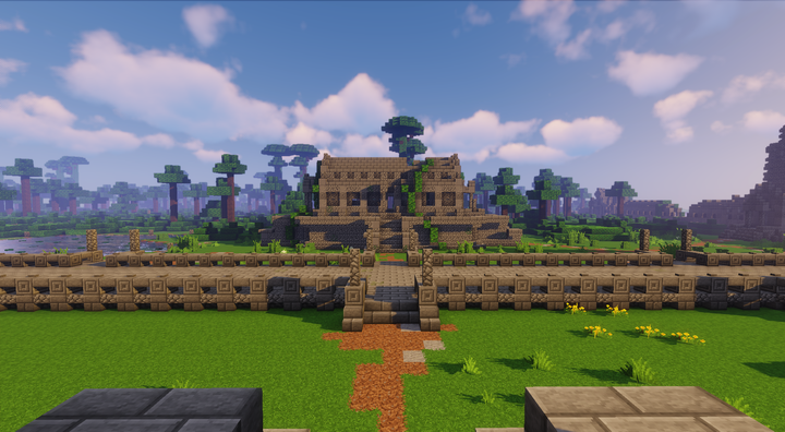 Angkor Wat Minecraft Map