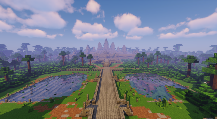 Angkor Wat Minecraft Map