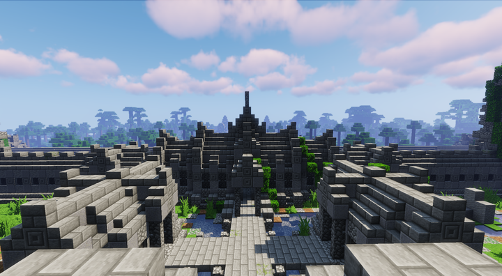 Angkor Wat Minecraft Map