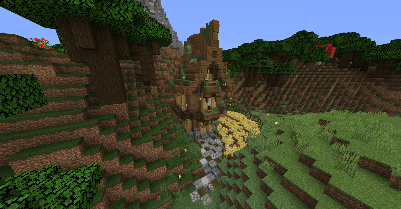 Modern Wooden Mansion || Full Creative World || Interiors V1.2 ...