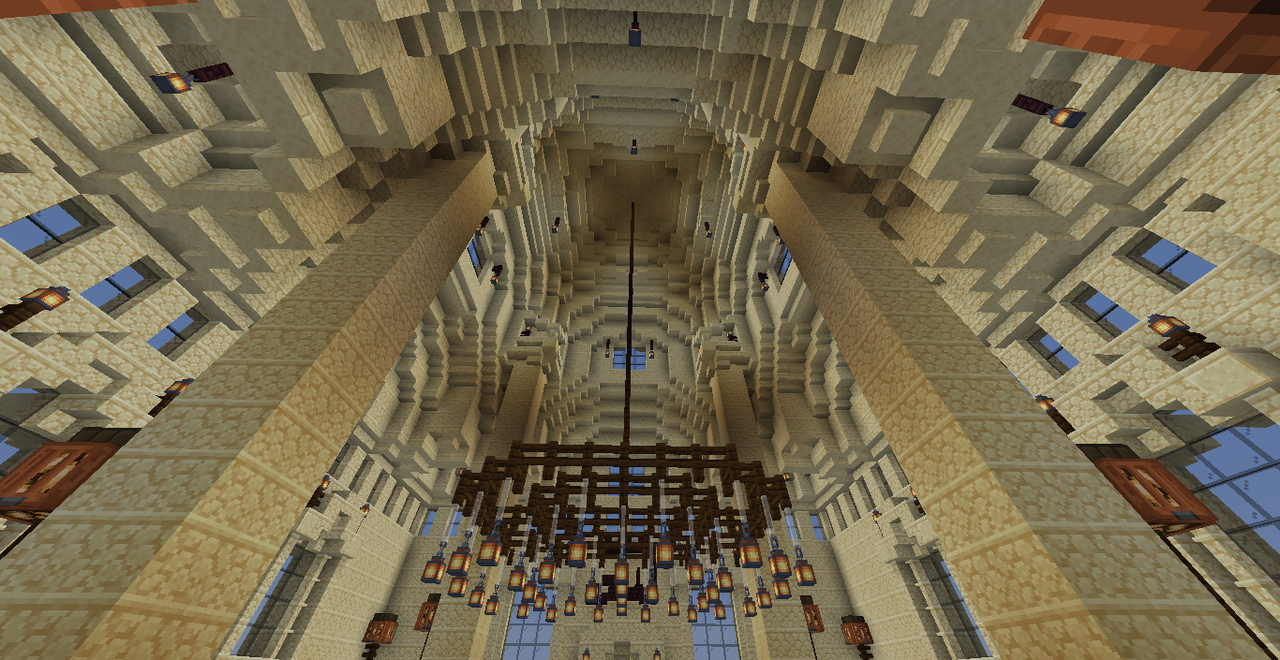 The White Crescent (Ramadan Mosque) Minecraft Map